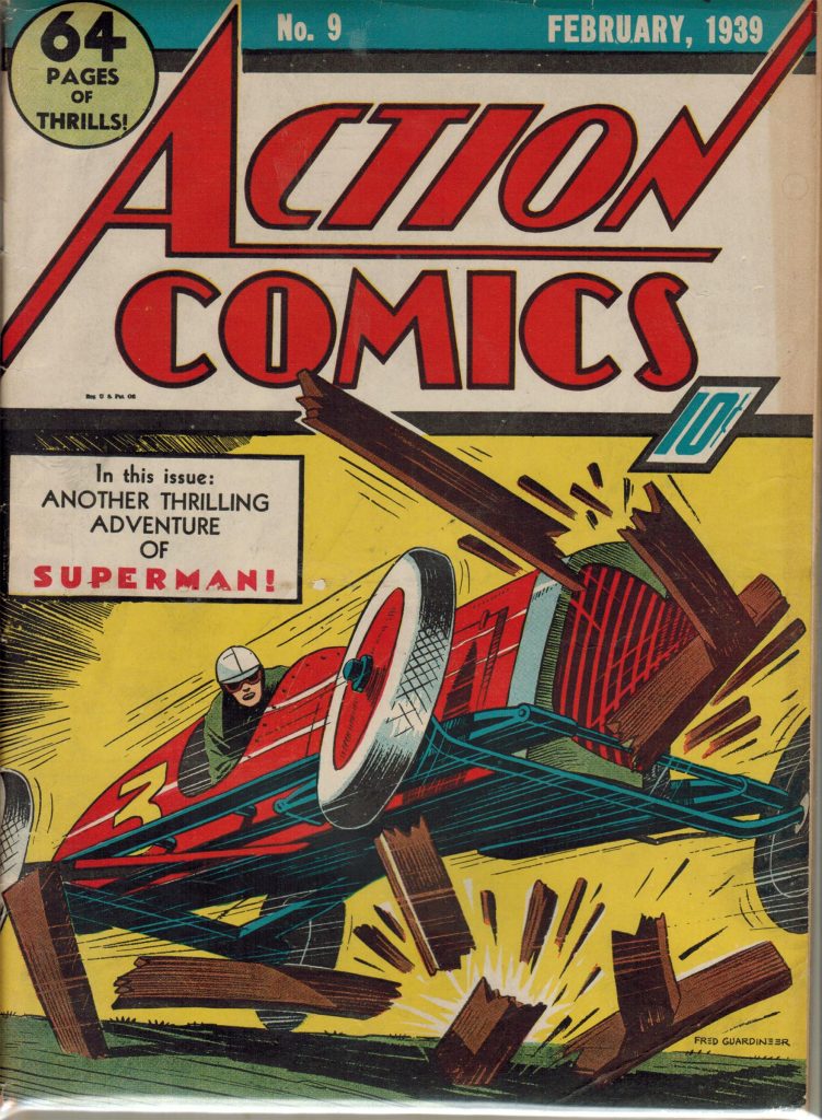 Action Comics No. 9 - Glassy Science Fiction Archive