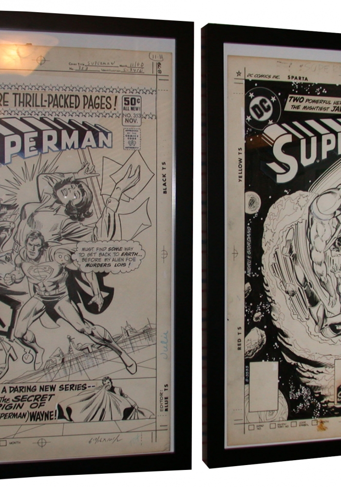 Superman Collection, including Action Comics No.1 - Glassy Science ...